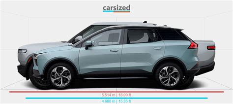 Dimensions Aiways U5 2019 Present Vs Rivian R1T 2021 Present