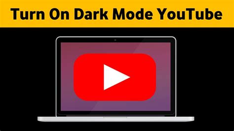 How To Enable Dark Mode On YouTube PC Laptop YouTube