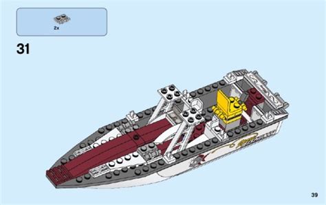 LEGO Instructions for set 60147 Fishing Boat, City - Harbour