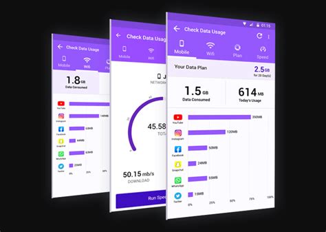 how to monitor mobile and wi fi data usage in android smartphone