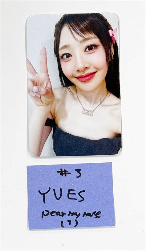 Yves Loop Dear My Muse Fansign Event Photocard 24618