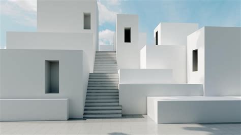 Premium Photo Abstract Architectural Backdrop 3d Render Modern