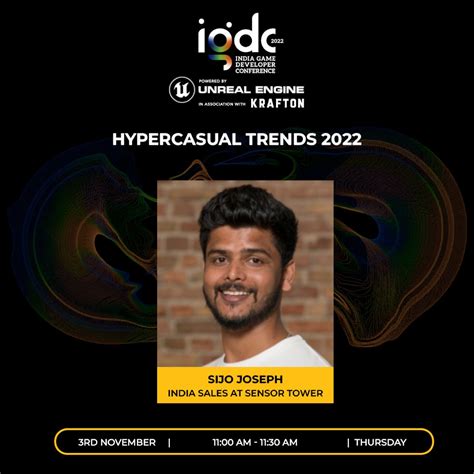 Sijo Joseph On Linkedin India Gamedevelopment Gaming Igdc2022