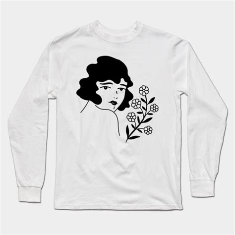 Portrait Portrait Long Sleeve T Shirt Teepublic
