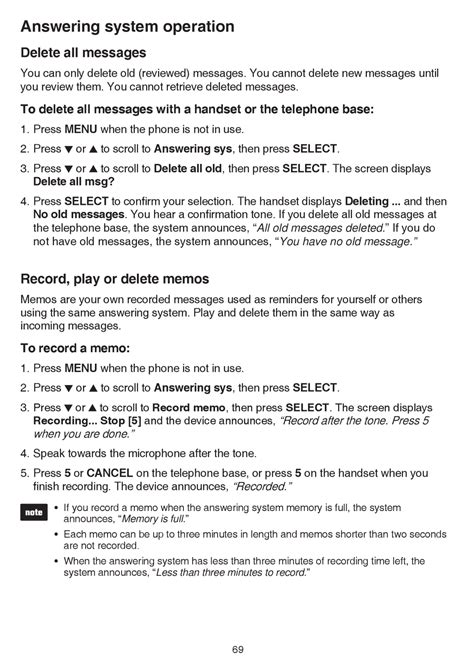 How To Turn Off VTech Answering Machine Intercept Message Recording Use Call Screening