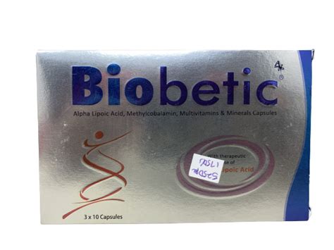 Biofem Biobetic Alpha Lipoic Acid Methylcobalamin Multivitamins And