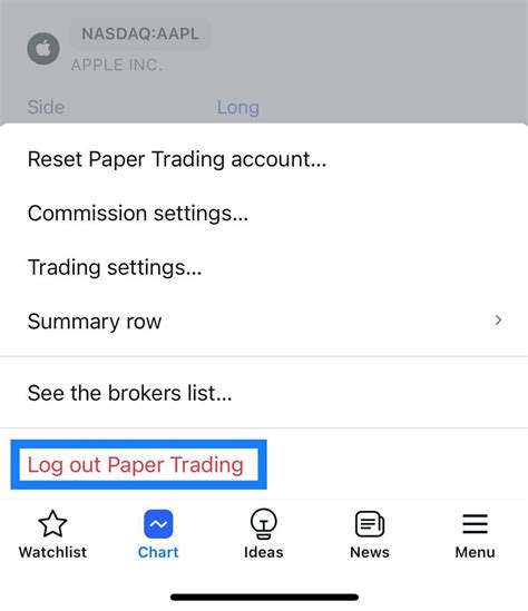 How Do I Connect Or Log Out Of My Broker Account In The Mobile App