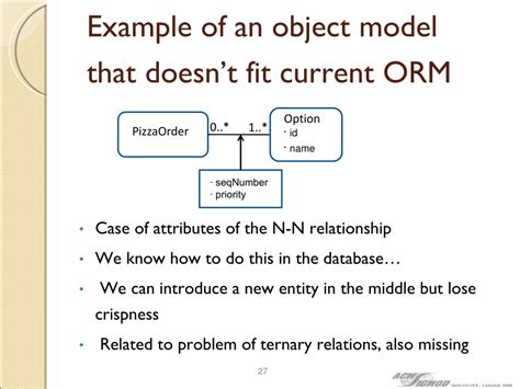 ppt object relational mapping 2008 hibernate and the entity data