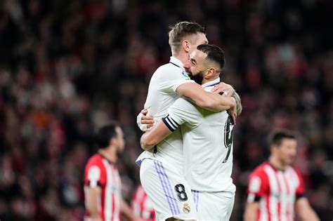 بالفيديو أهداف ريال مدريد في مرمى أتلتيك بيلباو 2 0 بنزيما وكروس