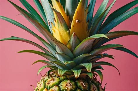 Premium Photo Summer Sips Tropical Pineapple