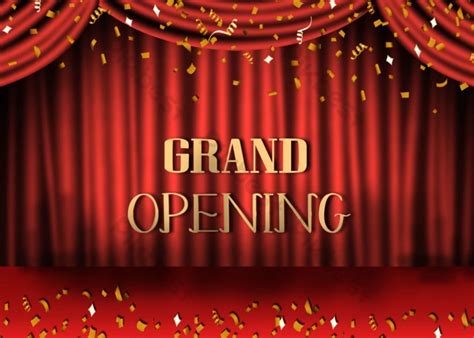 초대 그랜드 오프닝 커튼 배경 배경 Png Psd 무료 다운로드 Pikbest