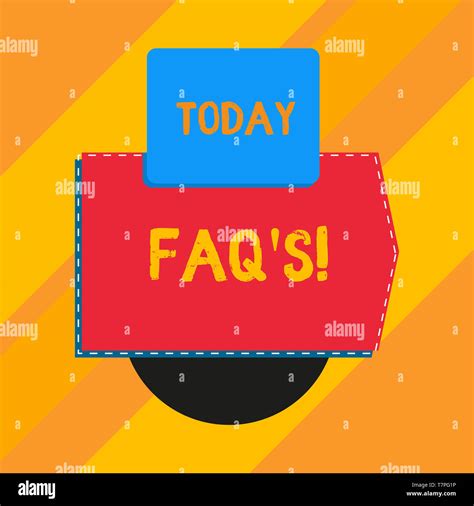 Conceptual Hand Writing Showing Faq S Concept Meaning List Of