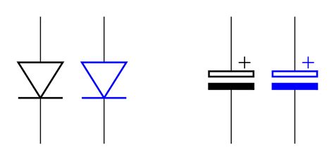 How To Color Electrolytic Capacitor In Circuitikz Completely Tex