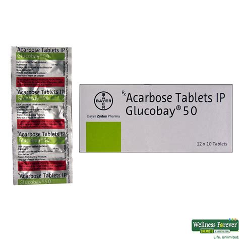 Buy Glucobay Mg Tablets Online At Best Prices Wellness Forever