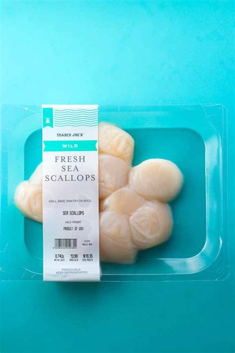 Trader Joes Wild Fresh Sea Scallops
