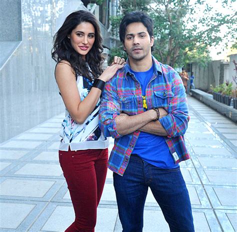 Nargis Fakhri Varun Dhawan At Main Tera Hero Promotion Main Tera Hero