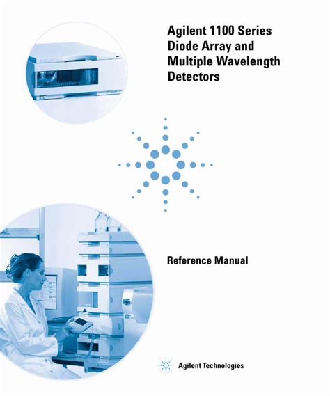 PDF Agilent 1100 Series Diode Array And Spectralab Sci DOKUMEN TIPS