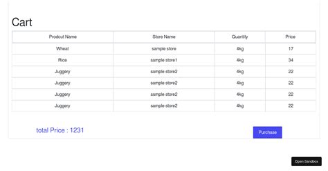 Hackathon Cart Forked Codesandbox