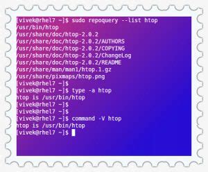 Yum Find Out Path Where Is Package Installed To On Centos Rhel Nixcraft