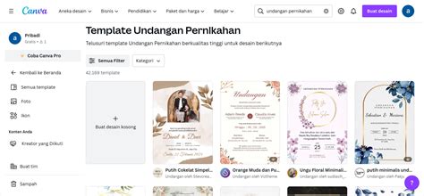 membuat undangan pernikahan digital di hp