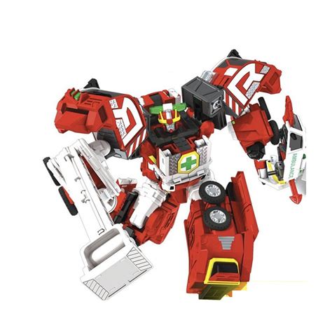 Hello Carbot Diar EX A Ambulance And Fire Engine Transform Into One
