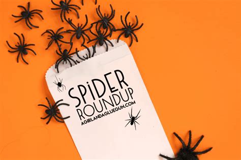 Spider Roundup A Girl And A Glue Gun