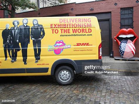 15 Exhibitionism The Rolling Stones Art Installation Unveiling Stock