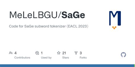 Github Melelbgu Sage Code For Sage Subword Tokenizer Eacl