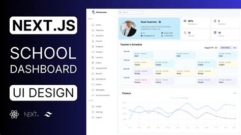 Kadir Inan On Linkedin Nextjs School Management Dashboard Ui Design