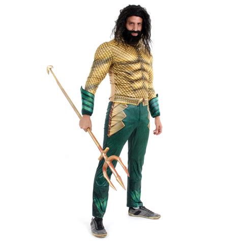 Fantasia Aquaman Clássico Adulto Dc Aquaman Submarino