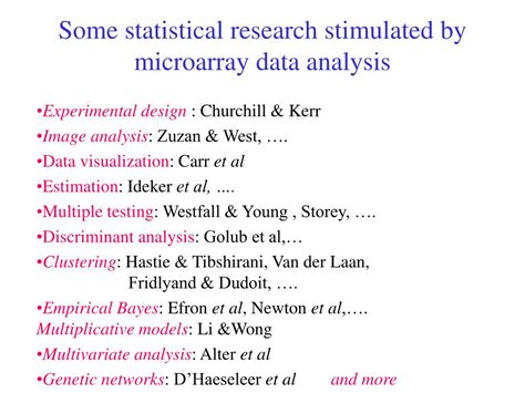 ppt lecture 19 acgh and microarray data analysis introduction to