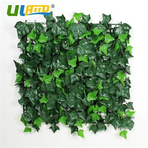 Uland Artificial Boxwood Hedge Plastic Plants Fence Privacy Screening