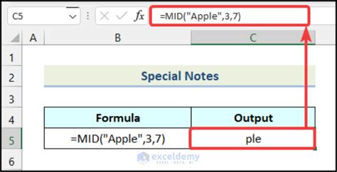 How To Use Mid Function In Excel 5 Ideal Examples Exceldemy