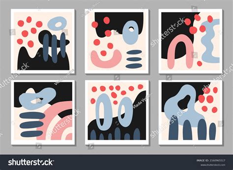 Set Modern Illusration Simple Flat Abstract Stock Vector Royalty Free 2160965517 Shutterstock