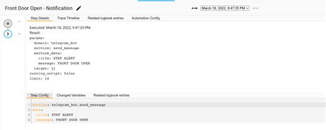 Telegram Not Sending On Triggered Automation Configuration Home Assistant Community