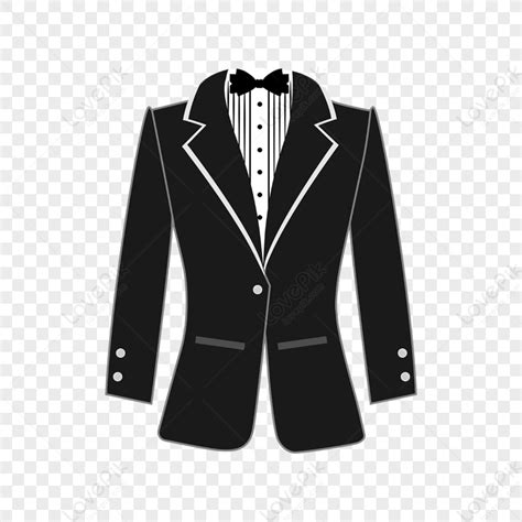 Black Gentleman Tuxedo 클립 아트신사검은단추 Png 일러스트 무료 다운로드 Lovepik