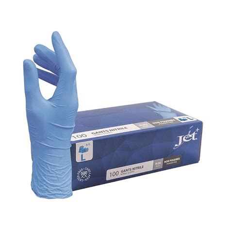 Handschoen Nitril Blauw L Ongepoederd Moonen Direct