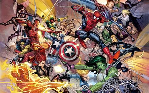 20 4K Marvel Characters Wallpapers WallpaperSafari