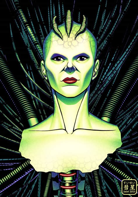 The Borg Queen By Cardassianbirdofprey On Deviantart