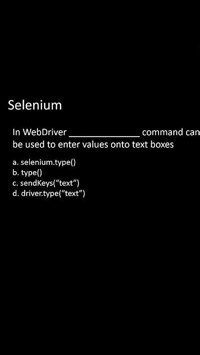 how to enter text in textbox selenium shorts youtube