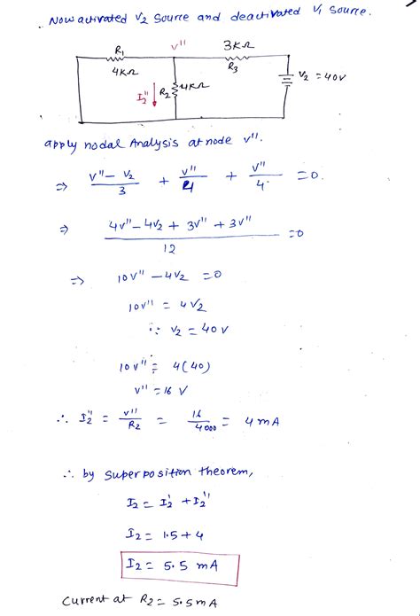 [solved] By Using Superposition Theorem Find The Current At R2 R1 R3