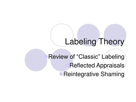 Ppt Labeling Theory Powerpoint Presentation Free Download Id 1751815