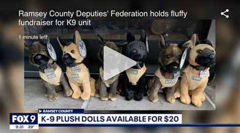 Ramsey County Deputies Federation Holds Fluffy Fundraiser For K9 Unit