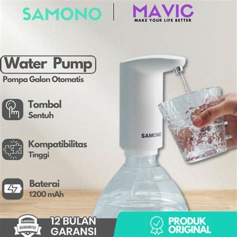 Samono SW CQ01 Pompa Galon Air Elektrik Dispenser Gallon Water Pump