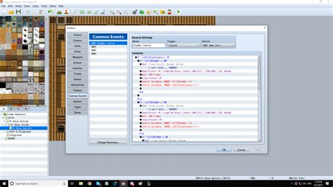 parallel event not working rpg maker forums