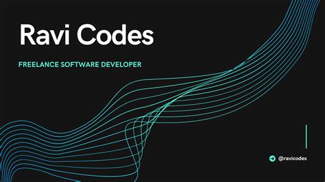 Ravi Codes · Github