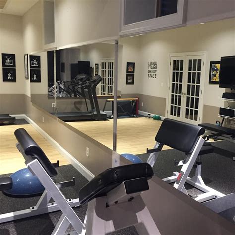 Glassless Gym Wall Mounted Mirrors Workout Room Home Mirror Wall