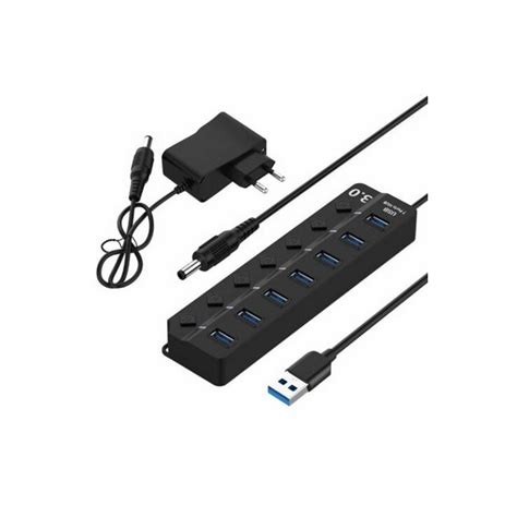 Active Usb 3 0 Hub 7 Ports With Switches Kamami On Line Store