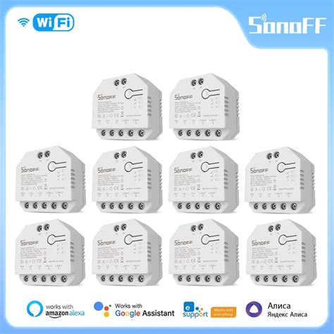 Sonoff Dualr Dual R Lite Relay Module Diy Mini Power Metering Smart