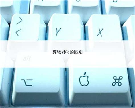 奔驰s和e的区别汽车汇